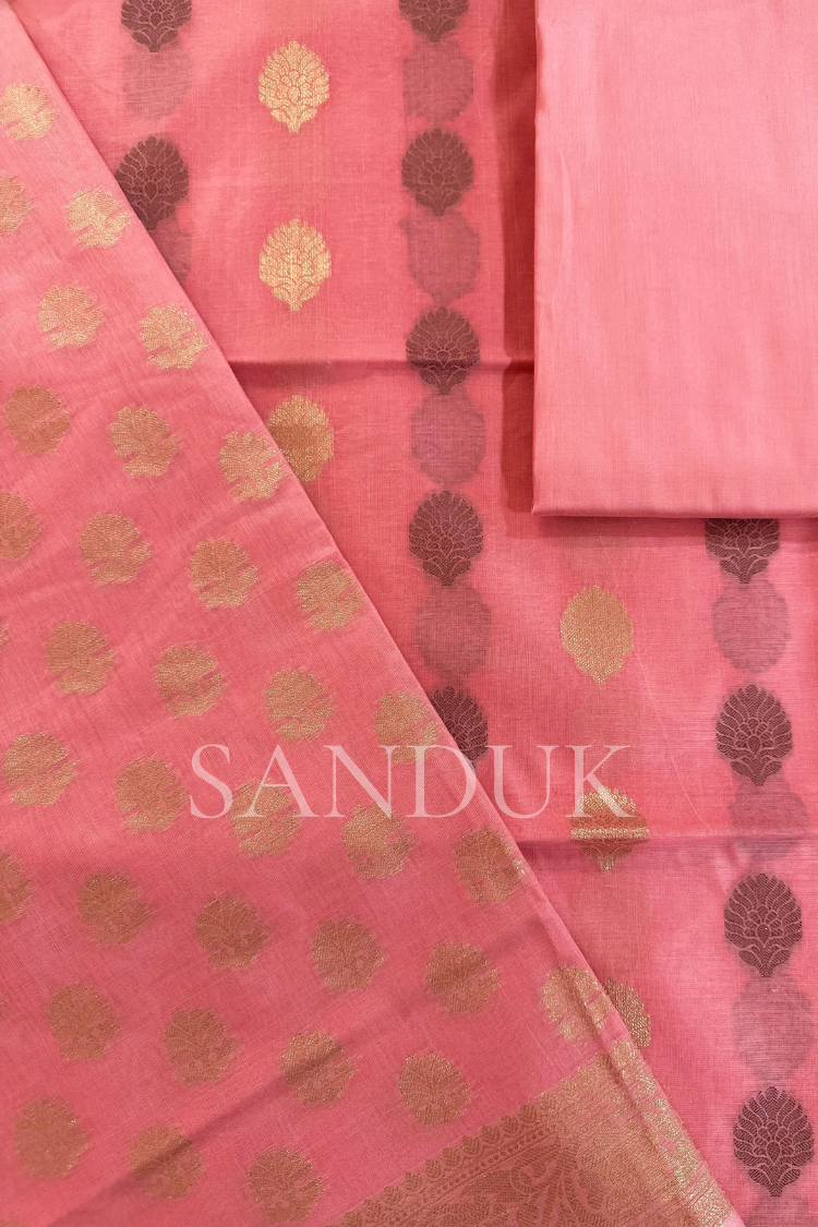 Peach Buti Buta Suit Set – Sanduk